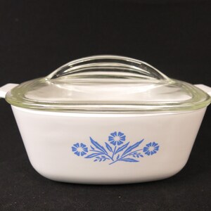 Corning Ware Blue Cornflower 1 1/2 Qt. Circa 1960-61 - Etsy