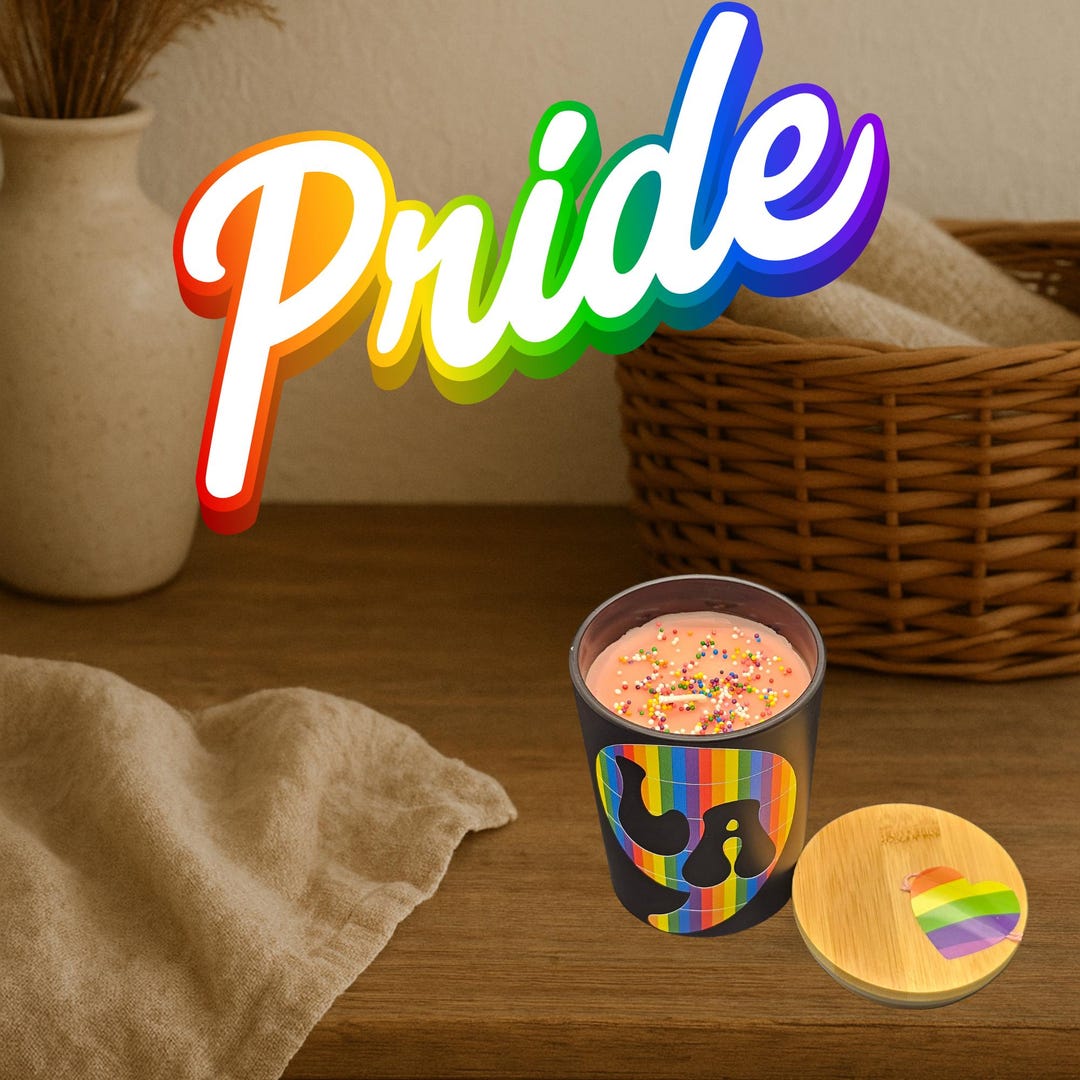 Pride Candle Collection-jap Cherry Blossom-comma LA-8 Oz- Long Lasting ...