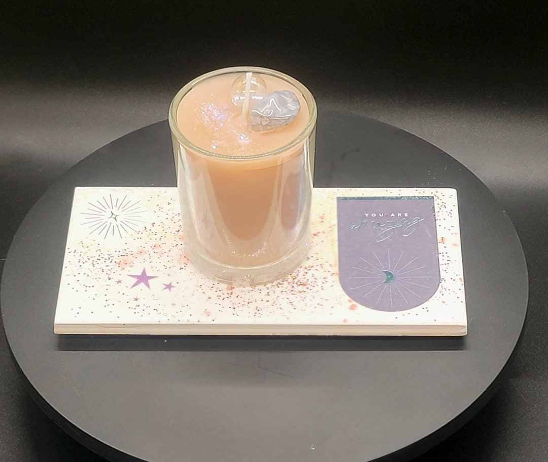 Inspirational Galaxy Tile Candle Sets-old Memories Votive Candleyou Are ...
