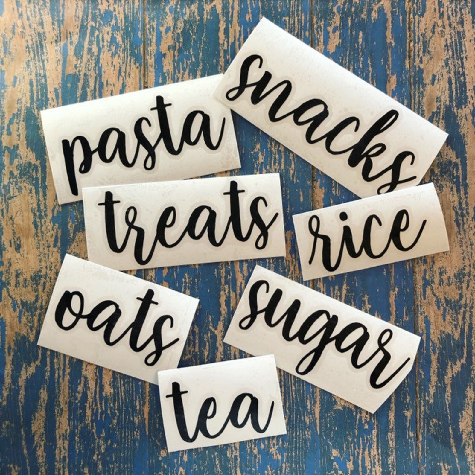 Canister Set Labels, Pantry Labels, Kitchen Labels, Custom Labels ...