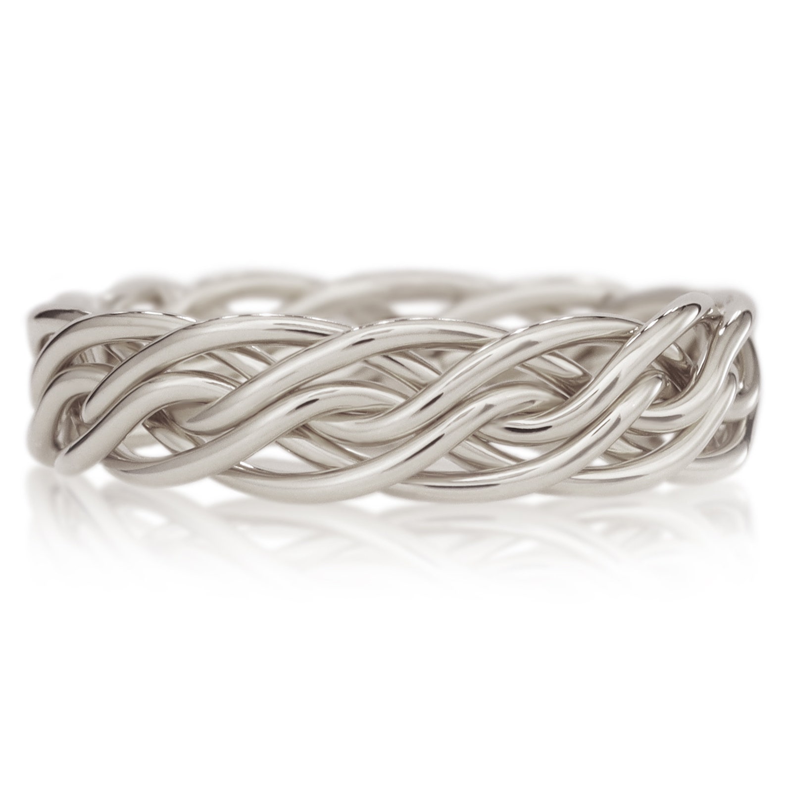 Truly Woven - 5.5mm Six Strand Open - Handwoven Braided Unique Wedding ...