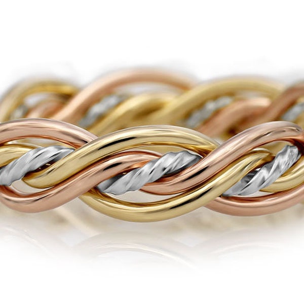 Tri Color Rings - Etsy