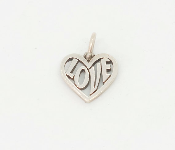 James Avery Love Heart Charm Retired Sterling Silver - Etsy