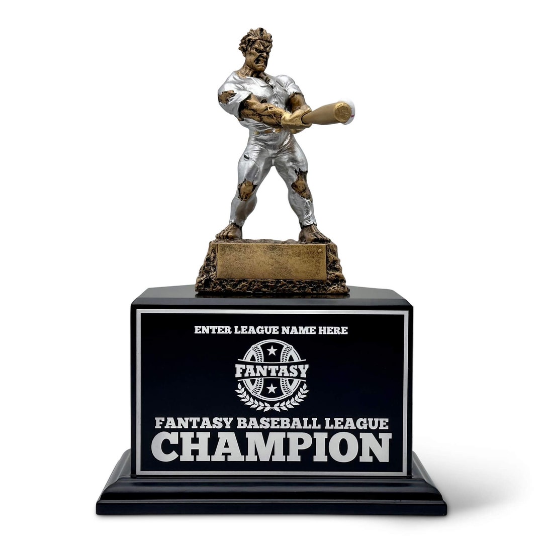 FANTASYJOCKS Fantasy Baseball Championship Trophy - Beast - 25 Year ...