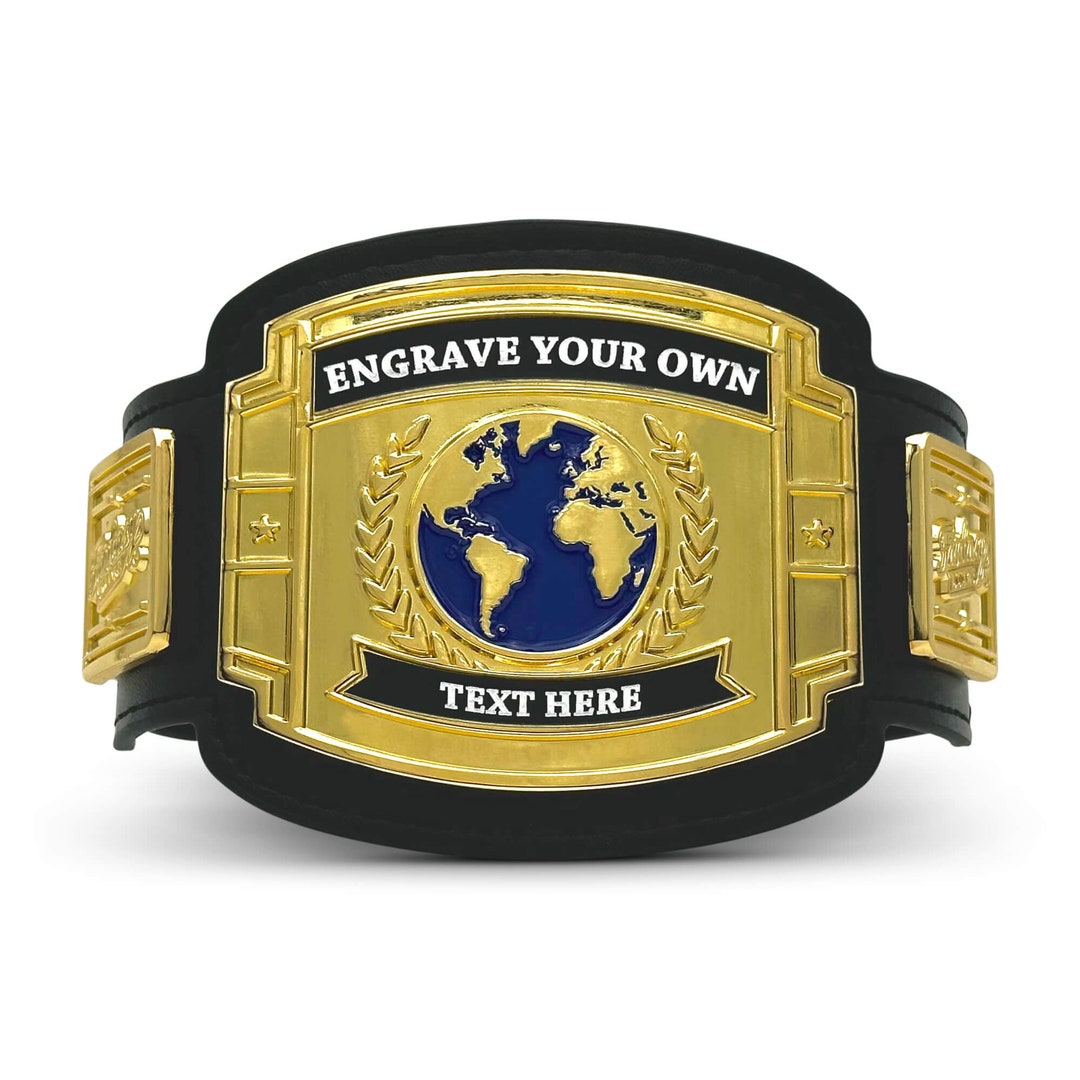 FANTASYJOCKS Custom Miniature Championship Belt Trophy - 13 Inches in ...