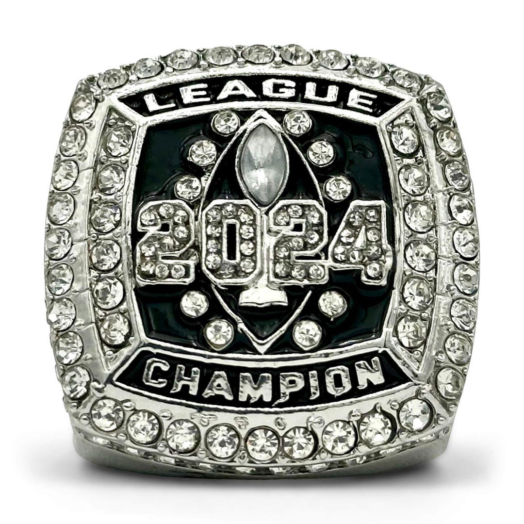 FANTASYJOCKS Fantasy Football Championship Ring - 2024 Fantasy Football ...