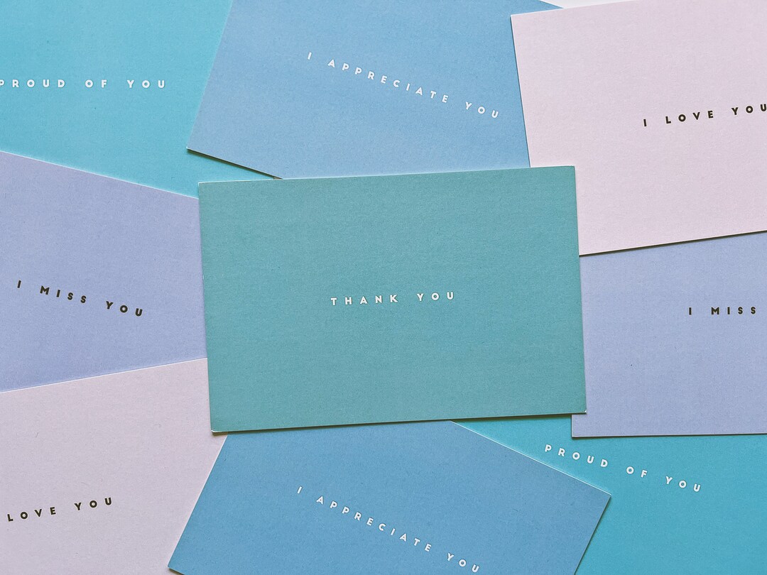 Simple and Sweet Postcard Collection [HALF SET] — 4 X 6 Colorful ...