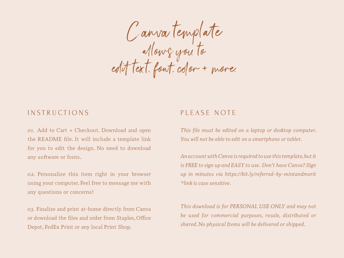 Grad Announcement Canva Template, Photo Keepsake Card, Personalize ...