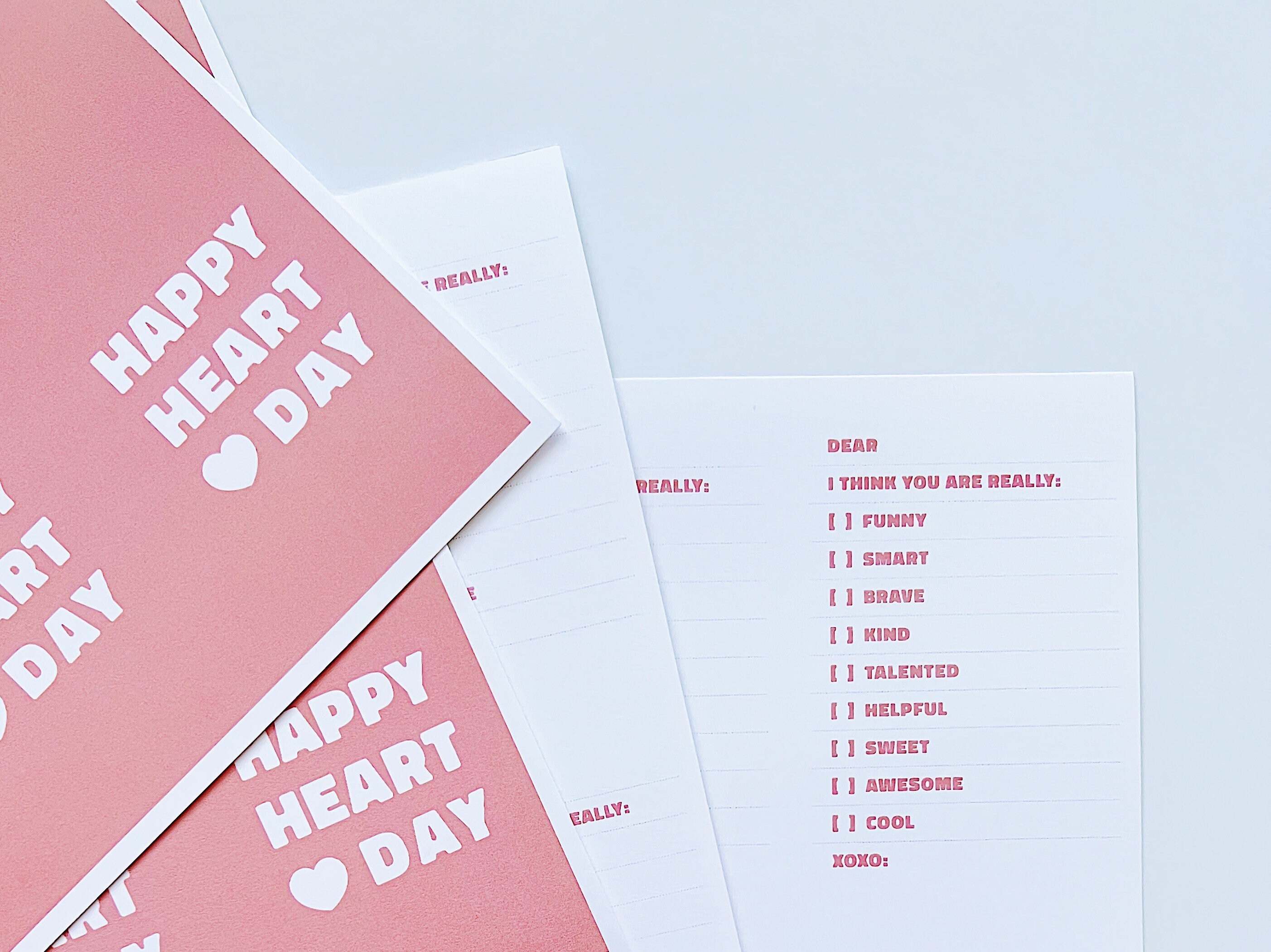 Compliment Checklist — Valentine Classroom Cards, School Valentines Day ...