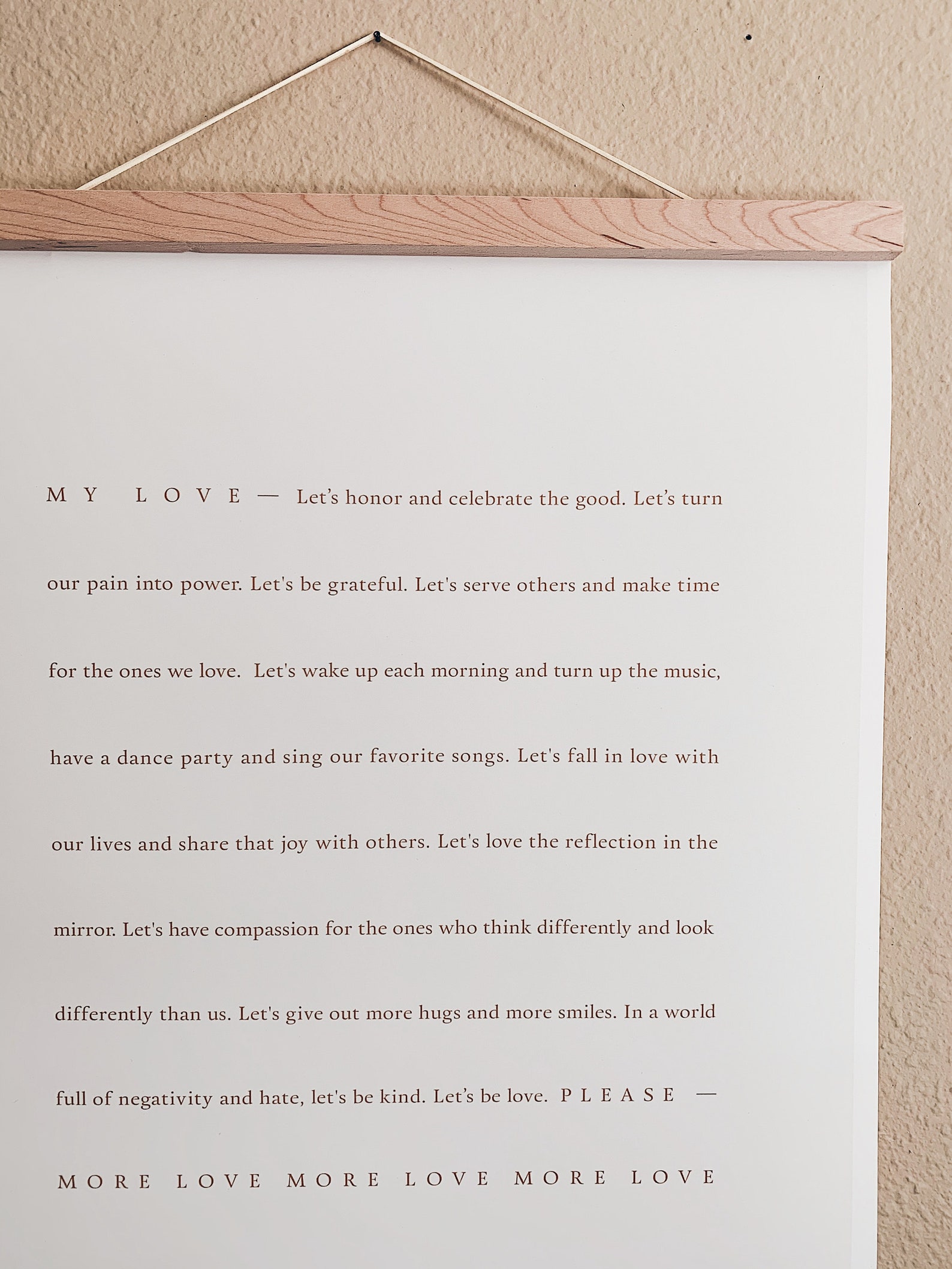 Love Letter to Family — Digital Print | Family Motto Art, Nursery ...