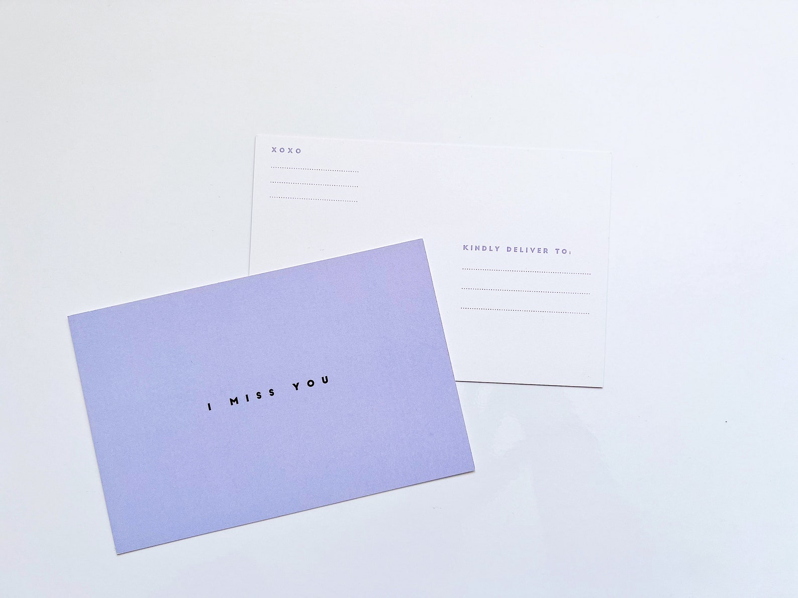 20 Simple & Sweet Postcards (FULL SET): 4x6 Colorful 2-sided Stationery ...