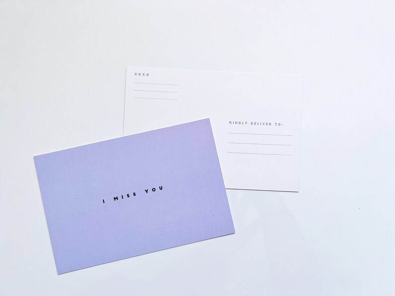 20 Simple & Sweet Postcards (FULL SET): 4x6 Colorful 2-sided Stationery ...