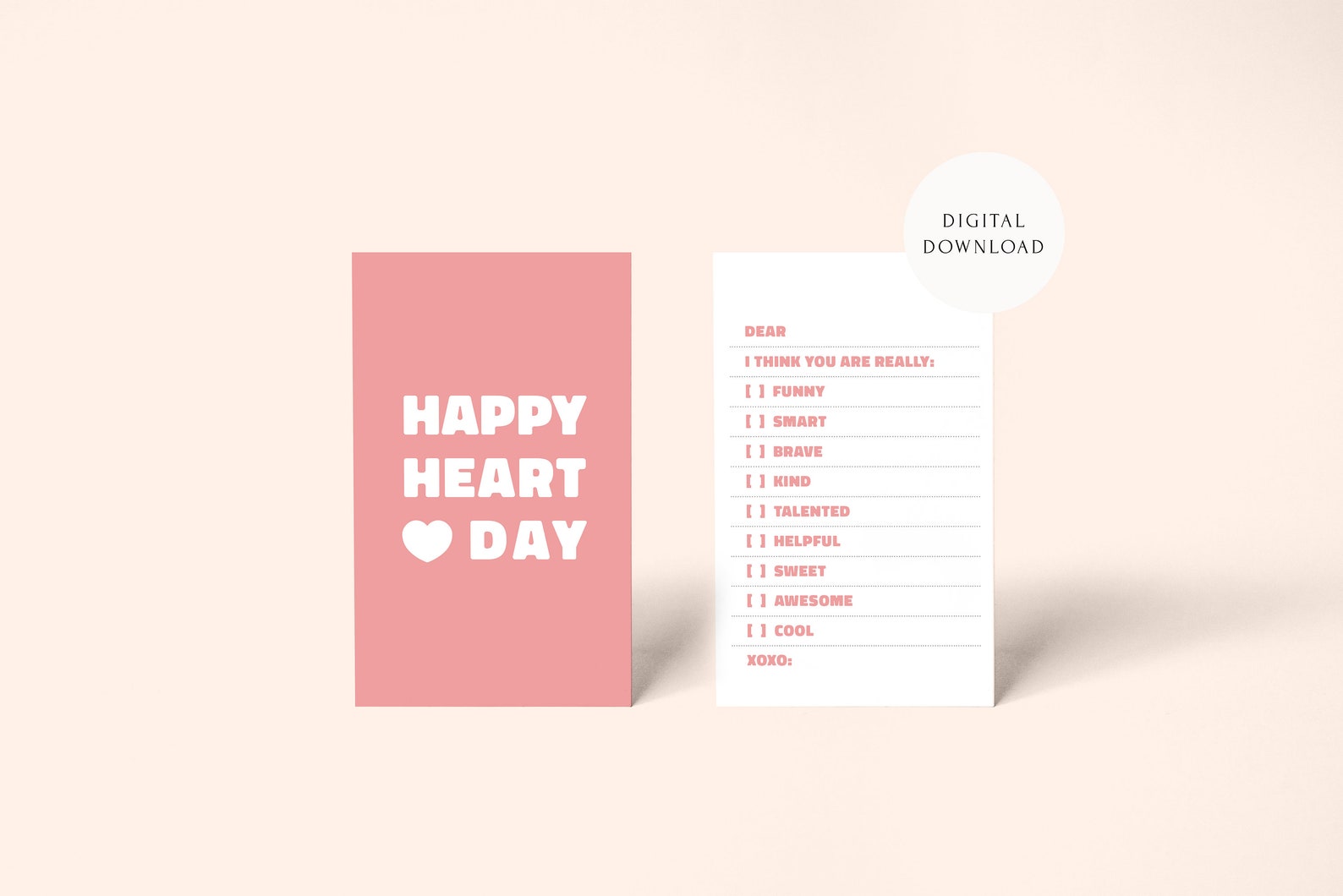 Compliment Checklist — Valentine Classroom Cards, School Valentines Day ...