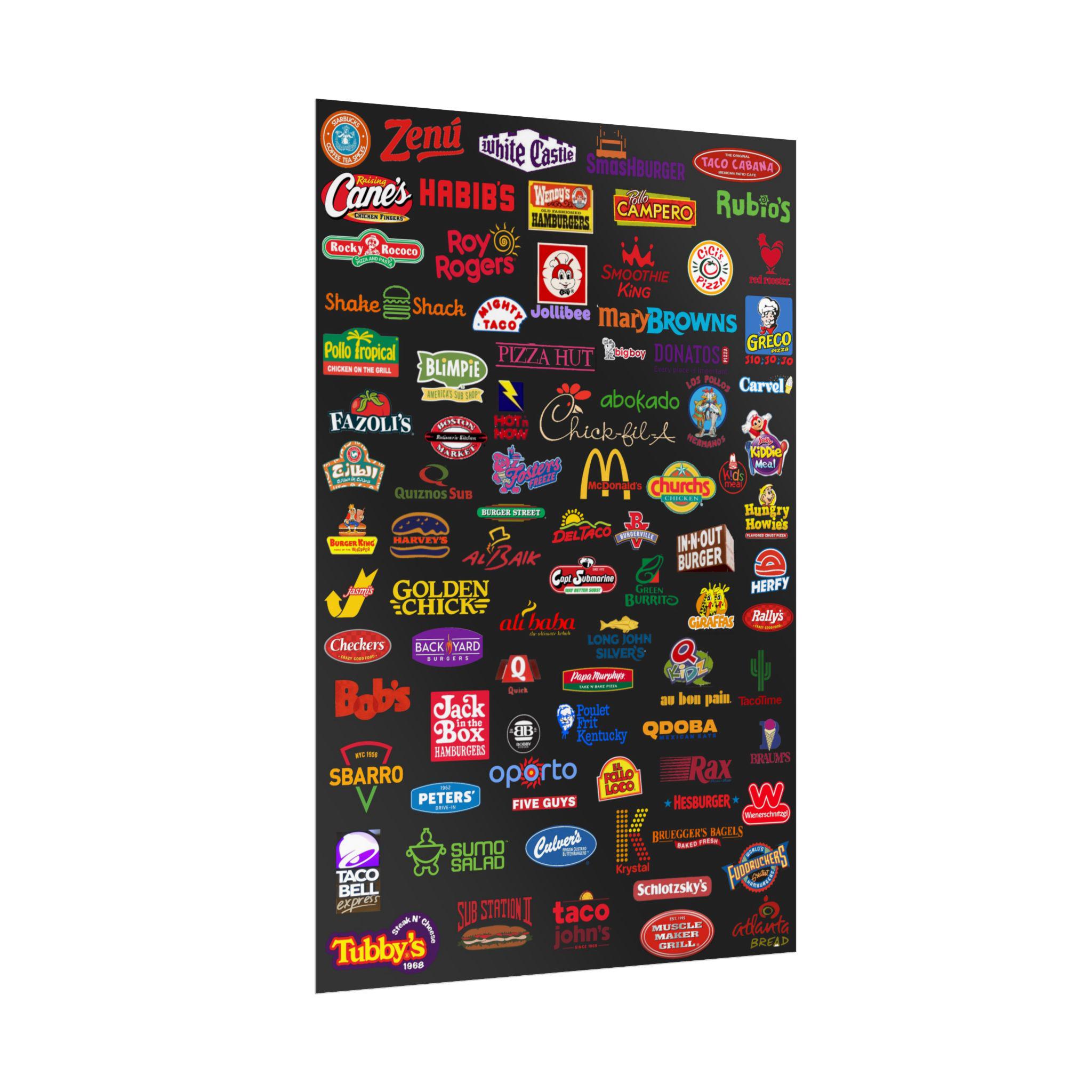 Fast Food Logos - Etsy