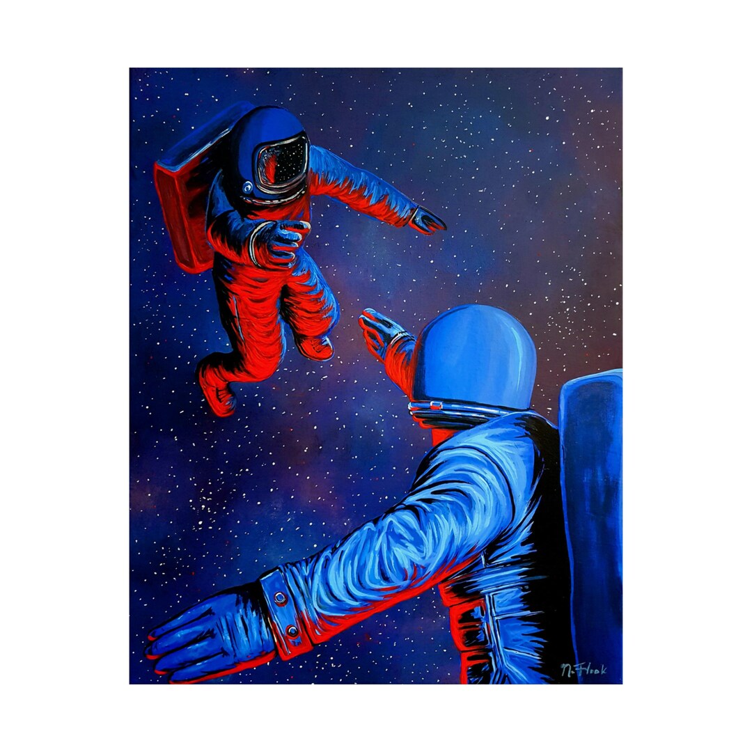 I Think We Need Some Space - Flooko Poster - Etsy