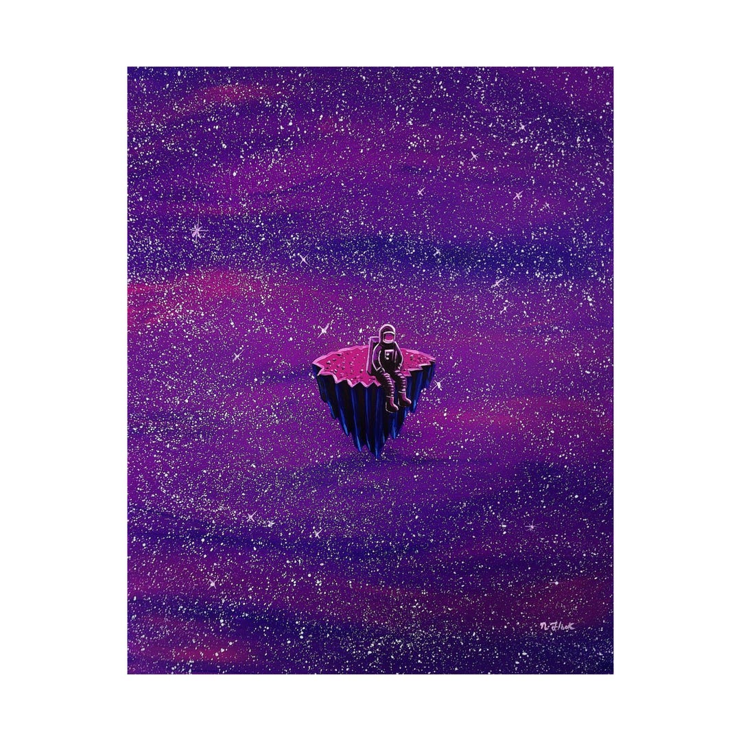 Disconnected -rare Purple Variant - Flooko Poster - Etsy