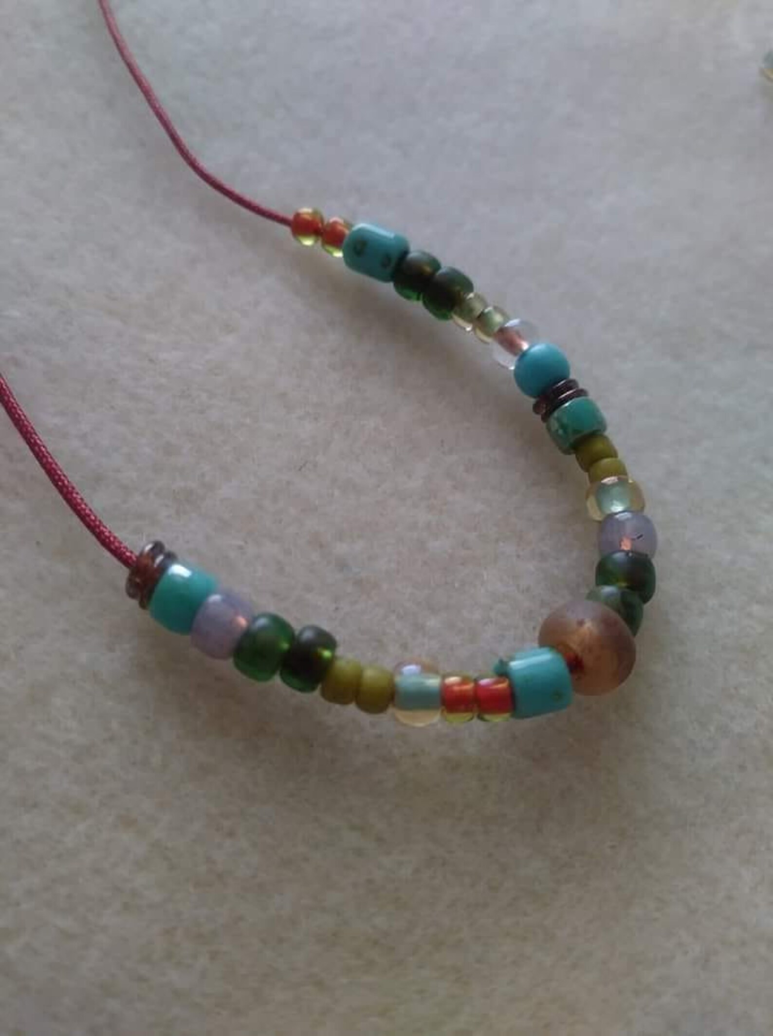 Earth Boho Necklace - Etsy España