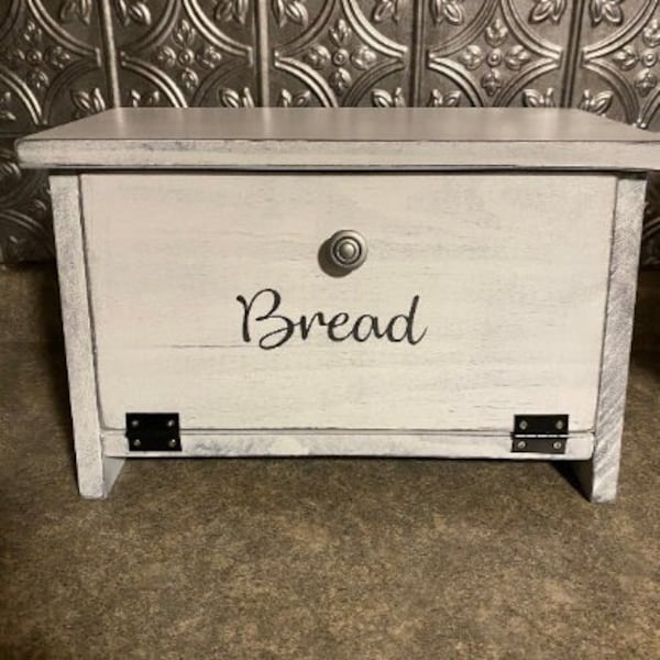 Farmhouse Bread Box - Etsy