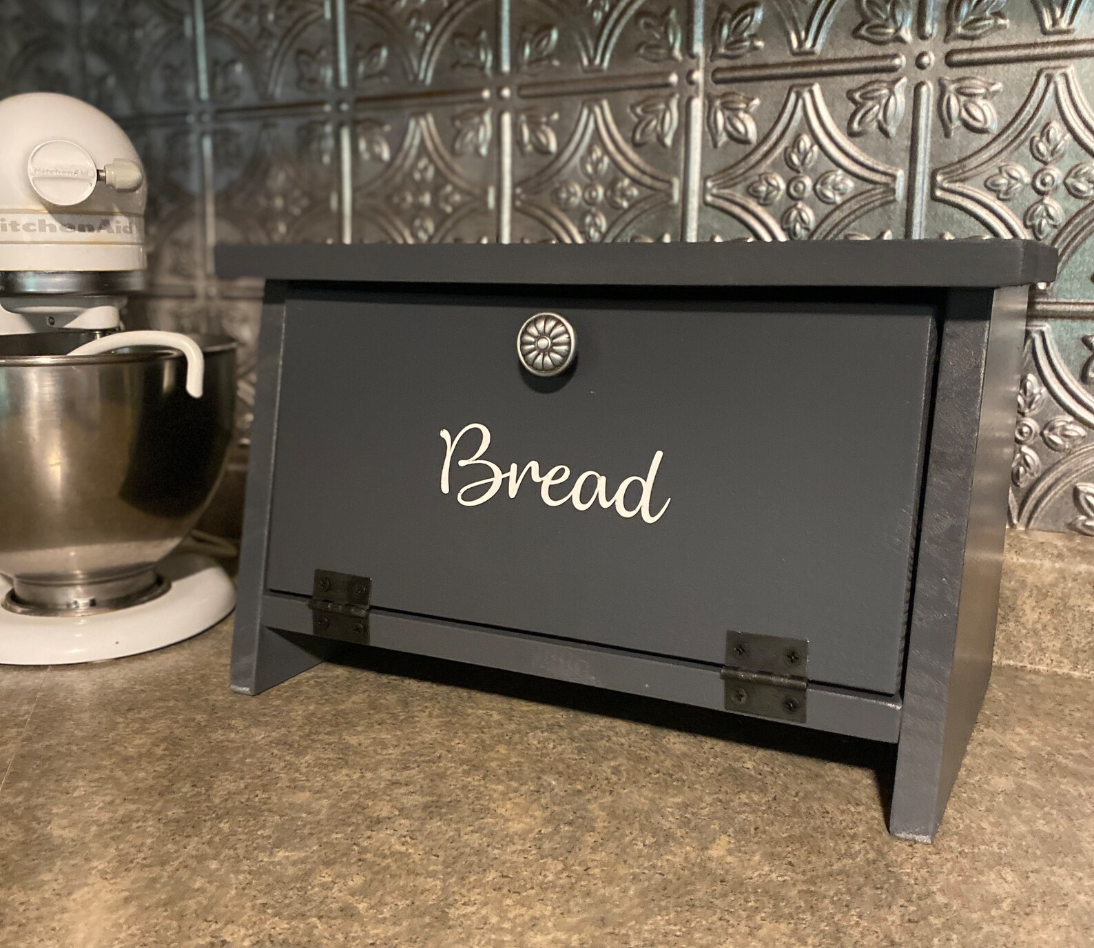 FARMHOUSE Kitchen Counter Top Bread Box Handmade Rustic - Etsy