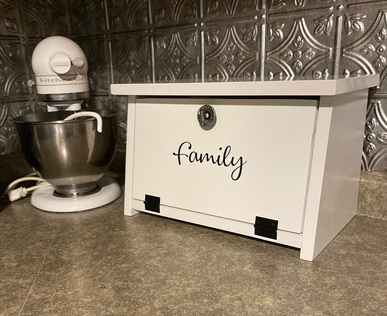 FARMHOUSE Kitchen Bread Box Bin Storage for Bread-customizable - Etsy