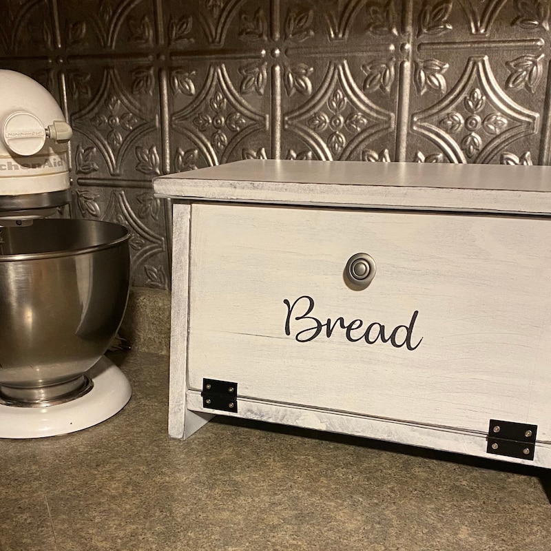 Wooden Bread Box - Etsy