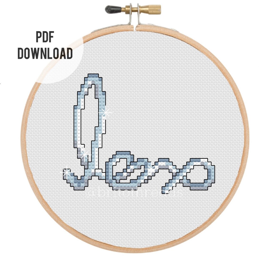 Jacksonville Lerp Florida Humor Cross Stitch Pattern PDF - Etsy
