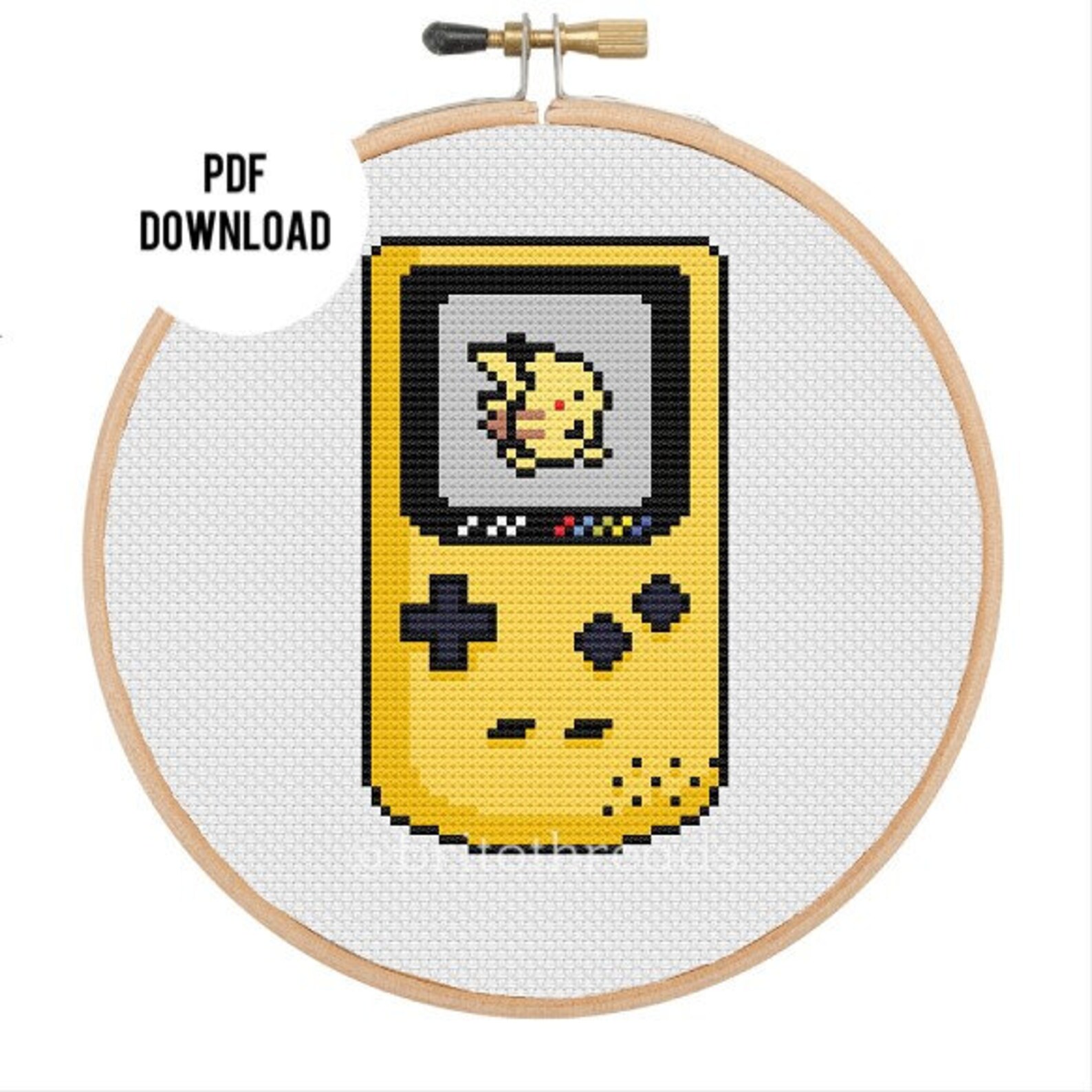 Gameboy Color Collection 7 Patterns for the Price of 5 - Etsy
