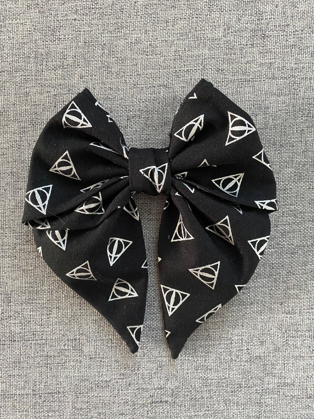 Harry Potter | Deathly Hallows | 5 Inch Sailor Hair Bow | Hair ...