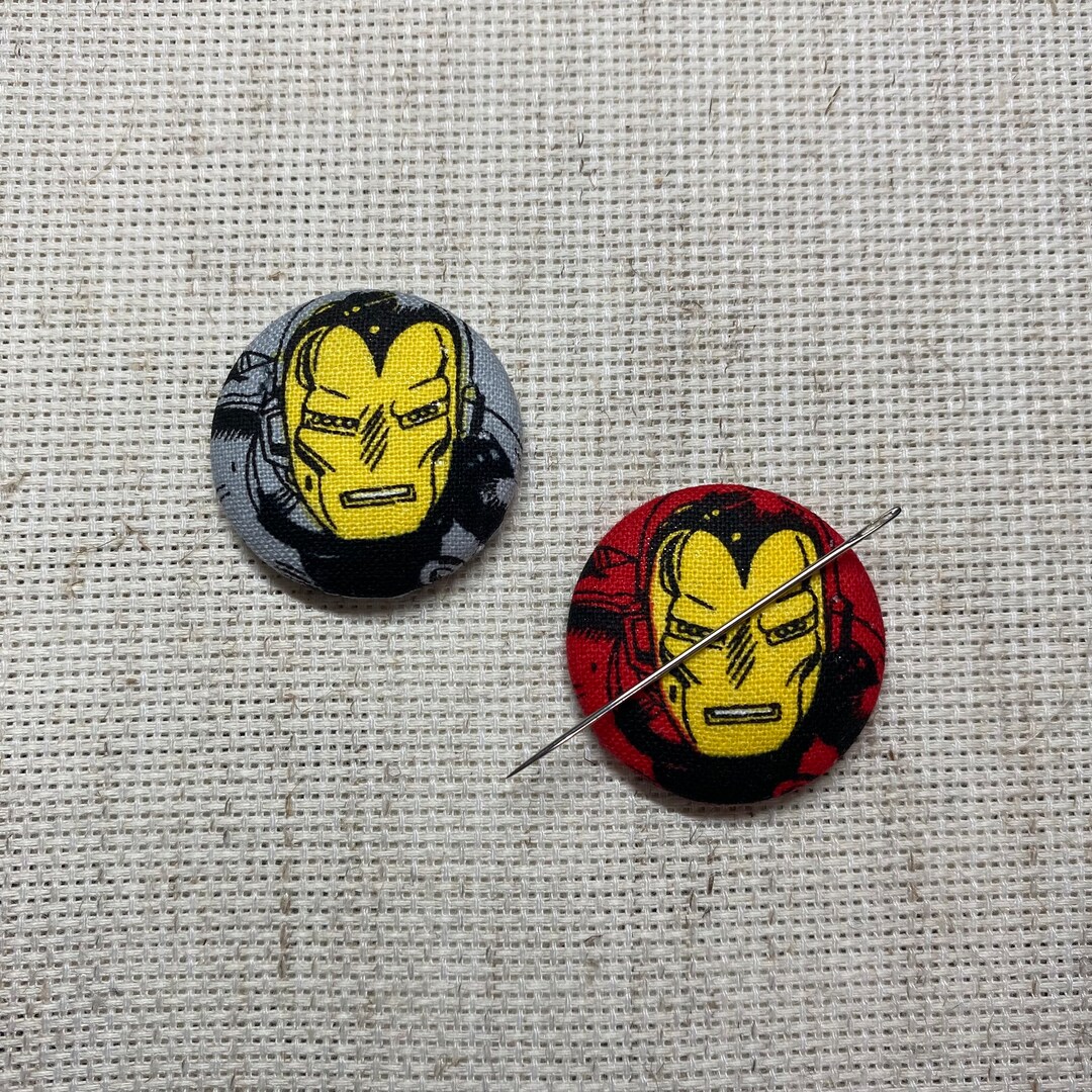 Marvel Comics | Avengers | Ironman | 1” Button Needle Minder | Cross ...