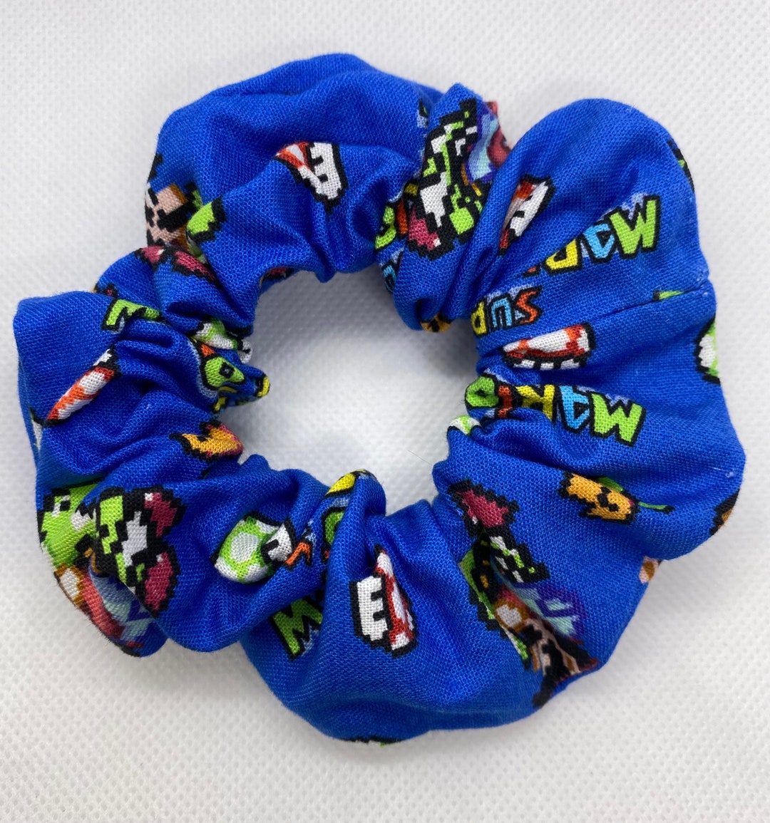 Nintendo Super Mario World 4 Inch Scrunchie Hair Accessories Nerd Gifts ...
