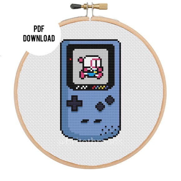 Gameboy Color Collection 7 Patterns for the Price of 5 - Etsy