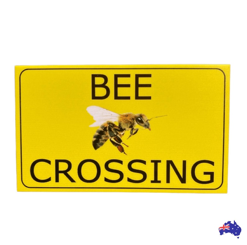 Bee Crossing Sign - Etsy