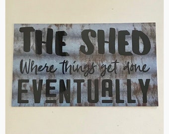 Funny Shed Signs - Etsy Australia