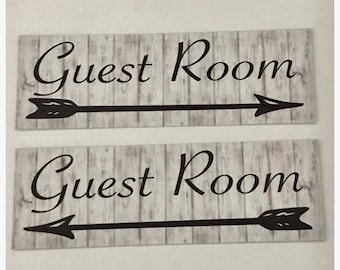 Guest Room Door Sign | Etsy