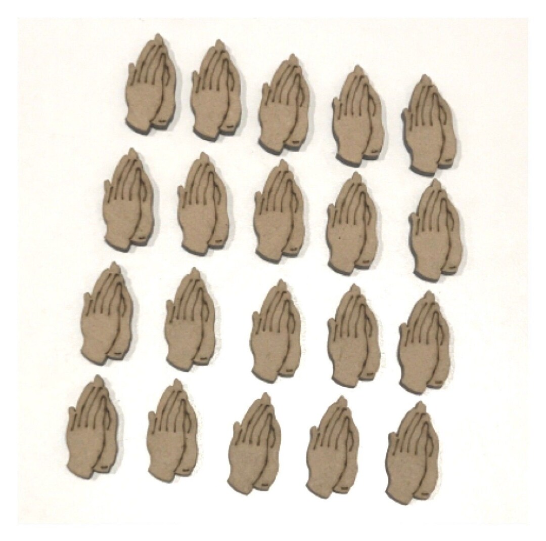Praying Hands Faith Religion Raw MDF Wooden DIY Craft - Etsy