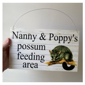 Possum Custom Personalised Sign - Etsy