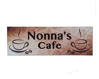 Rustic Cafe Sign | Etsy