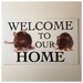 Rats Rat Welcome to Our Home Sign - Etsy