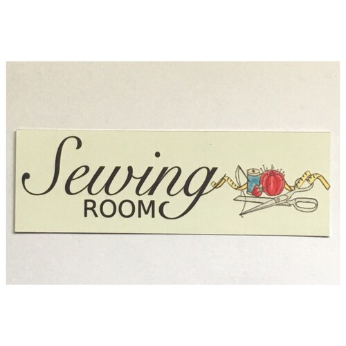 Personalized Sewing and Craft Room Sign Embroidery Decor - Etsy