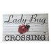 Lady Bug Beetle Crossing Sign - Etsy