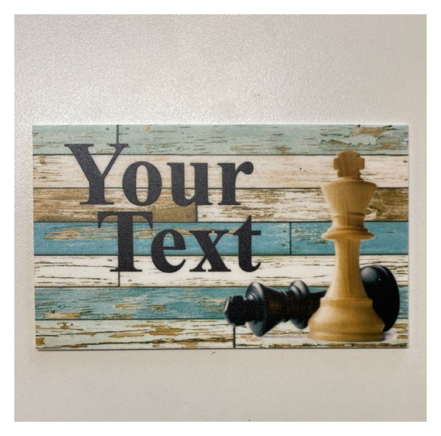 Wall Hangings Chess Game Vintage Custom Wording Text Sign Signs etna.com.pe