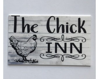 Chick Inn Sign | Etsy