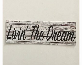 Dream Wall Sign | Etsy