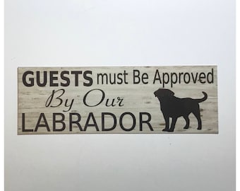 Labrador Sign | Etsy