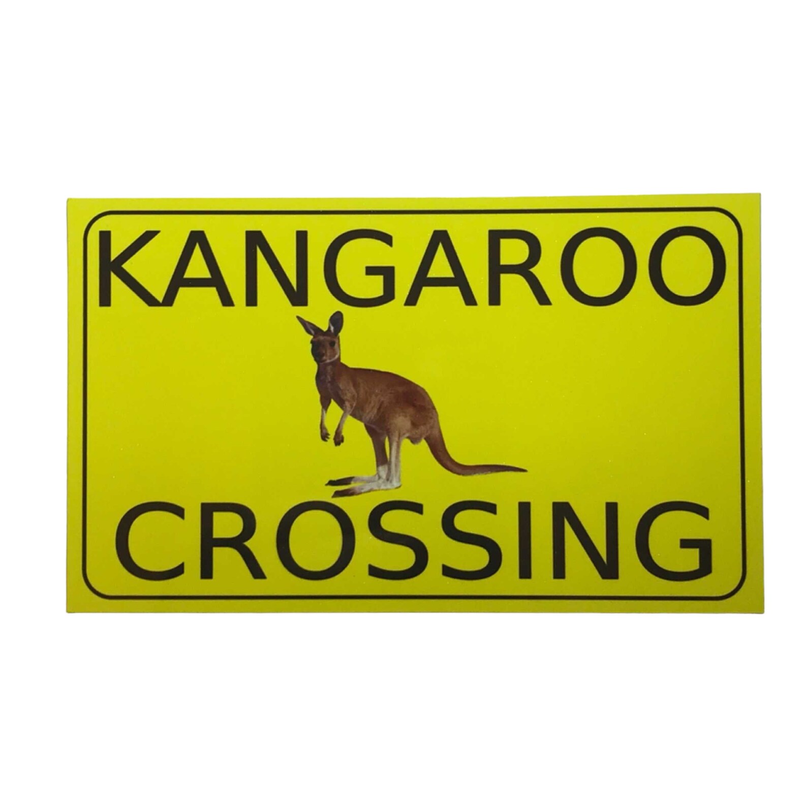 Kangaroo Crossing Sign - Etsy