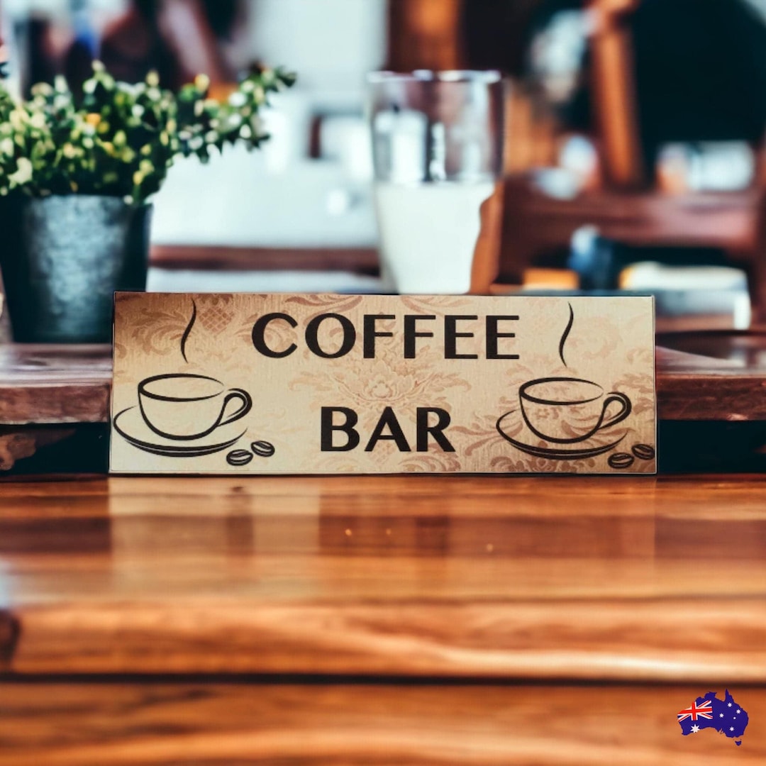 Coffee Bar Sign - Etsy