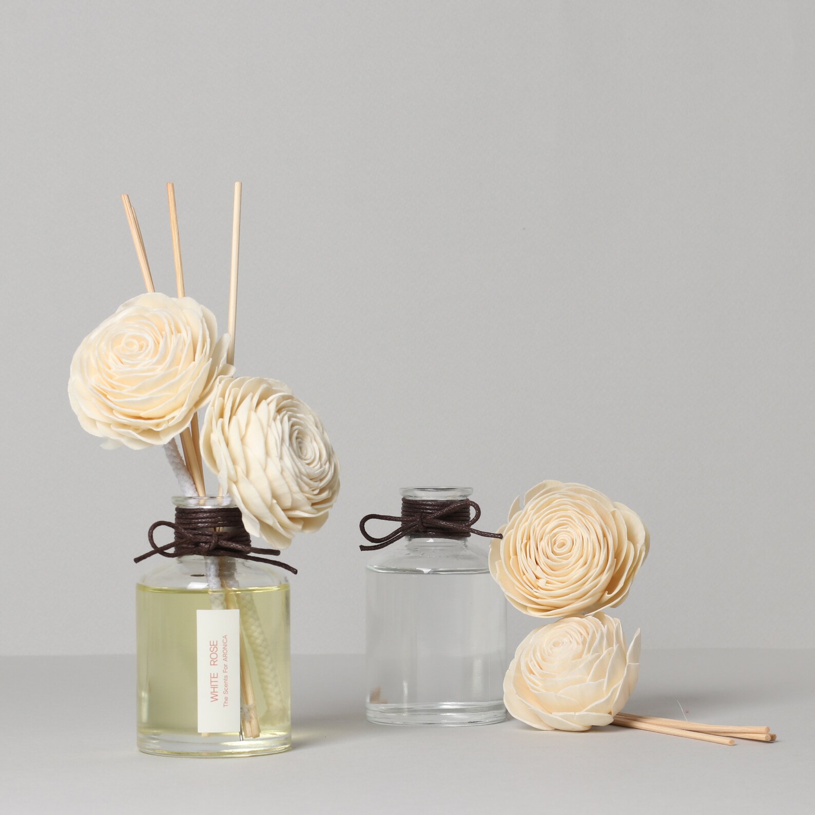 Midnight Jasmine Reed Diffuser Flower Diffuser Scented Room Fragrance ...