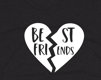 Best Friends Broken Heart - Etsy