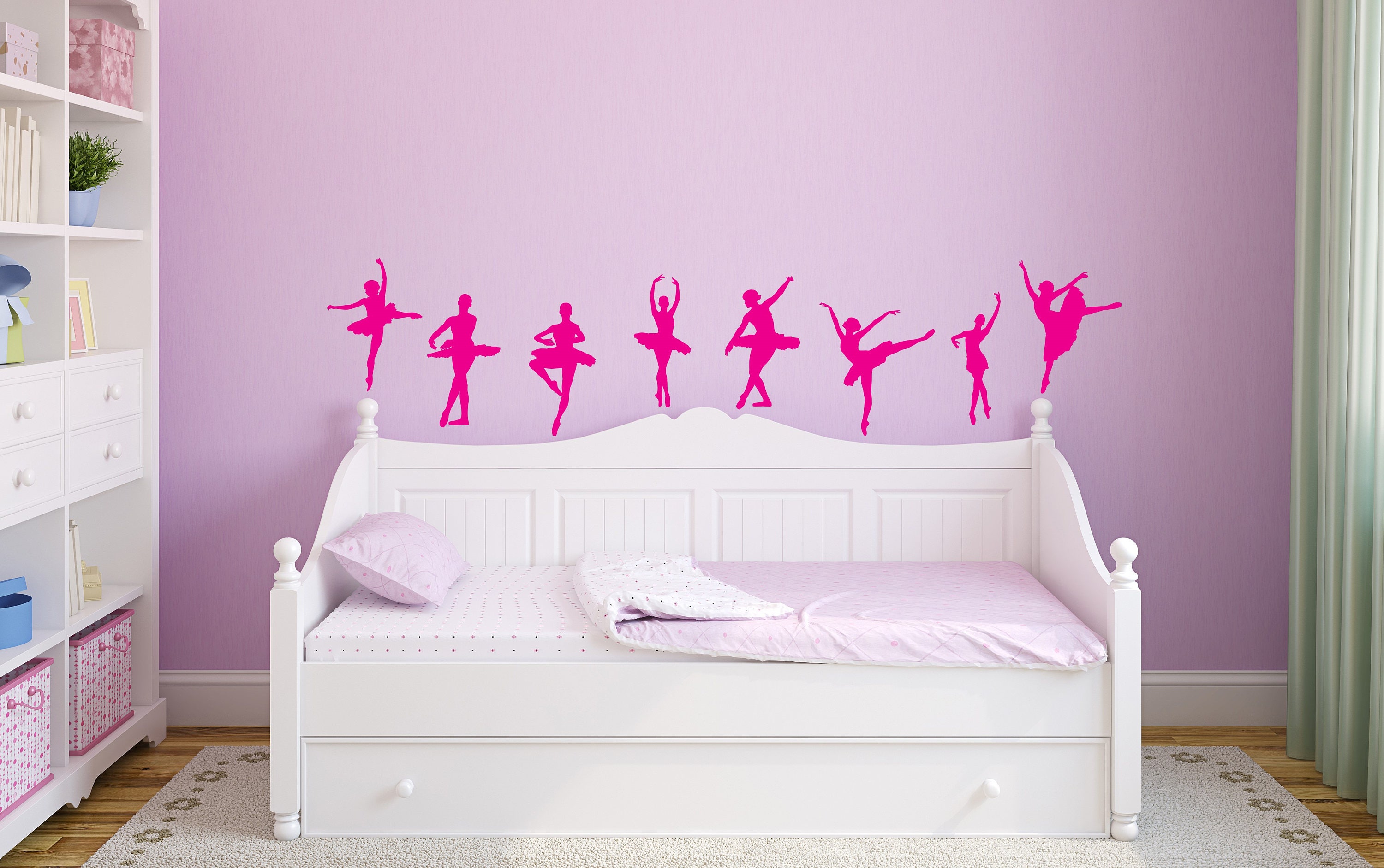 8 Ballet Dancer Ballerina Wall Stickers Decals Wall Decal - Etsy