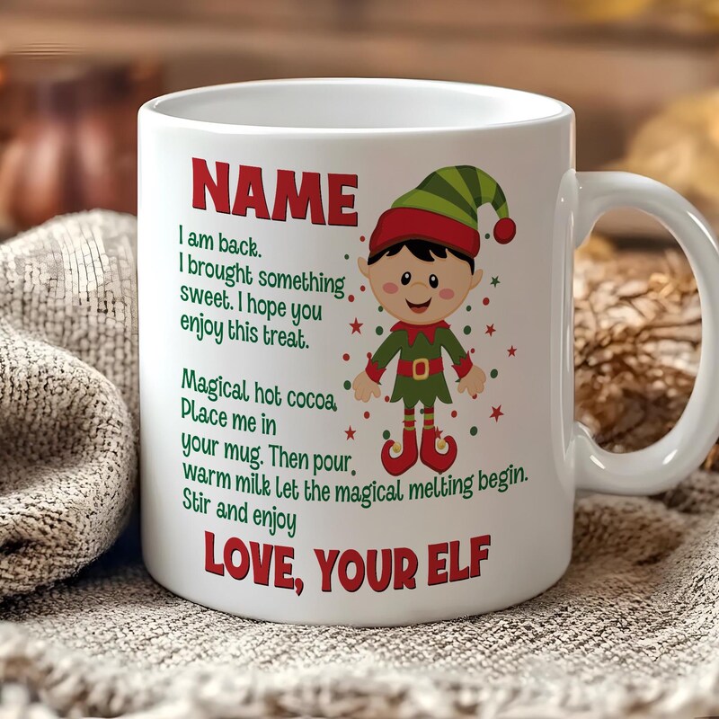 Elf Mug - Etsy
